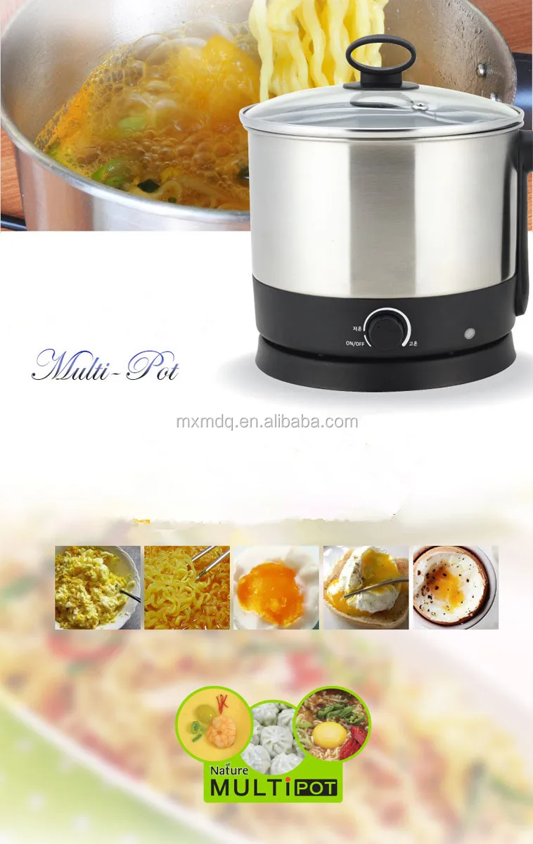 1.2l Cordless Stainless Steeel Noodle Pot - Buy Noodle Cooking Pot ...