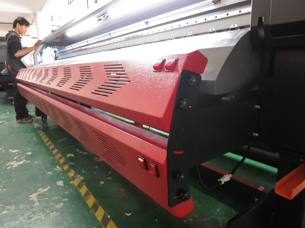 Kingjet Industrial Digital Flex Solvent Inkjet Printer