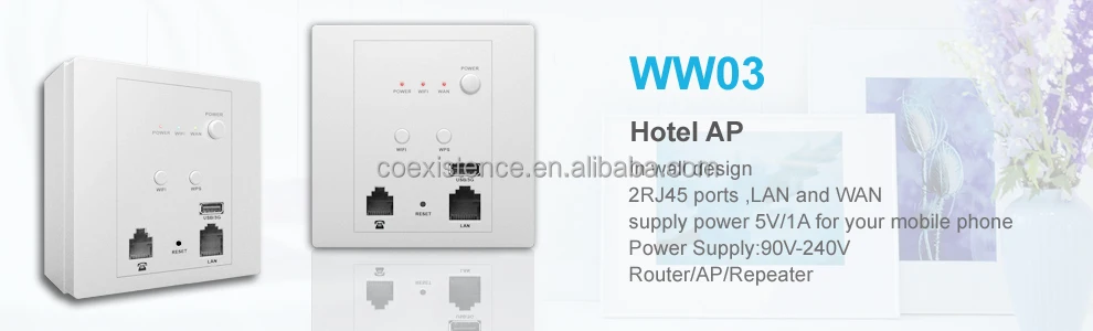 In Wall Wireless Ap/router With Poe,Wifi Wall Socket Mount Access Point ...