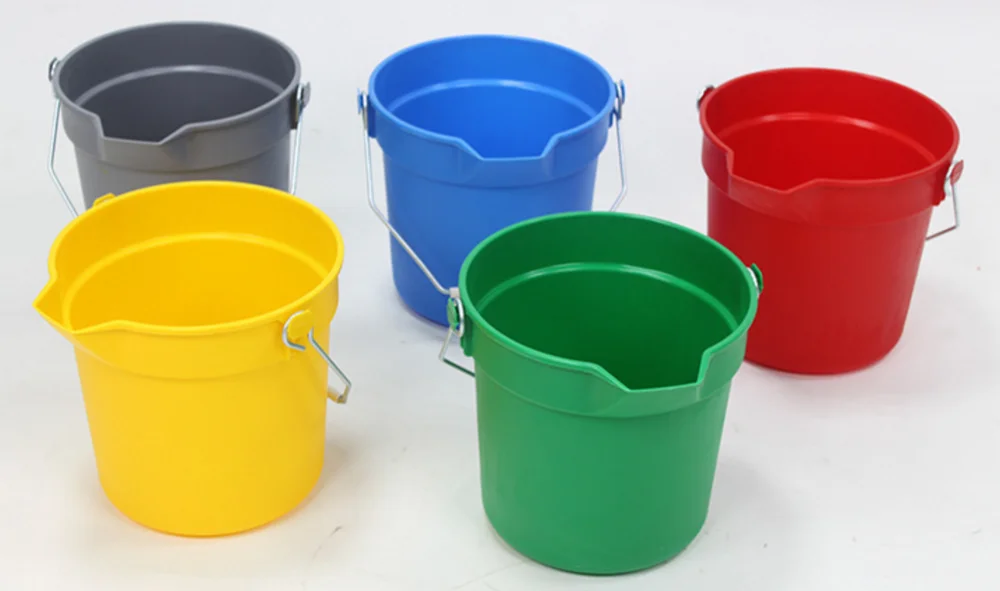 Plastic/pp Water Bucket With Measuring Scale /marks And Customized Logo ...