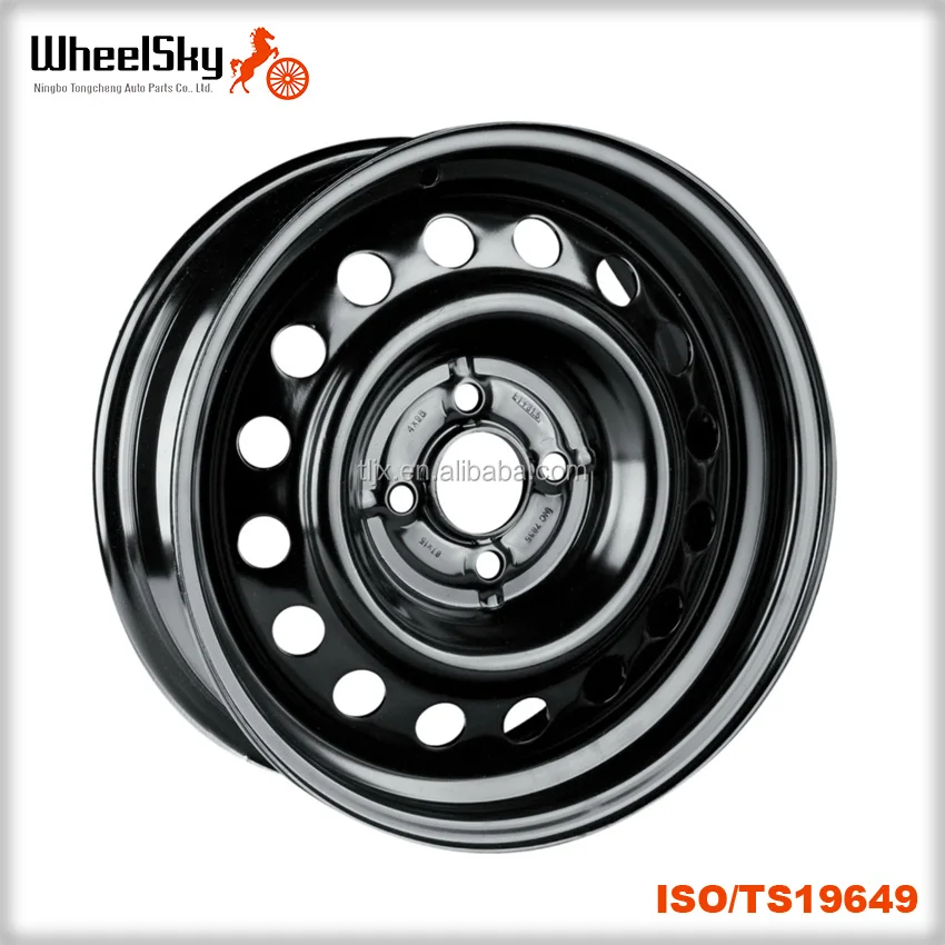 15x6.0 Pcd 4x98 Good Quality For European Market 15 Inch Steel Wheels ...