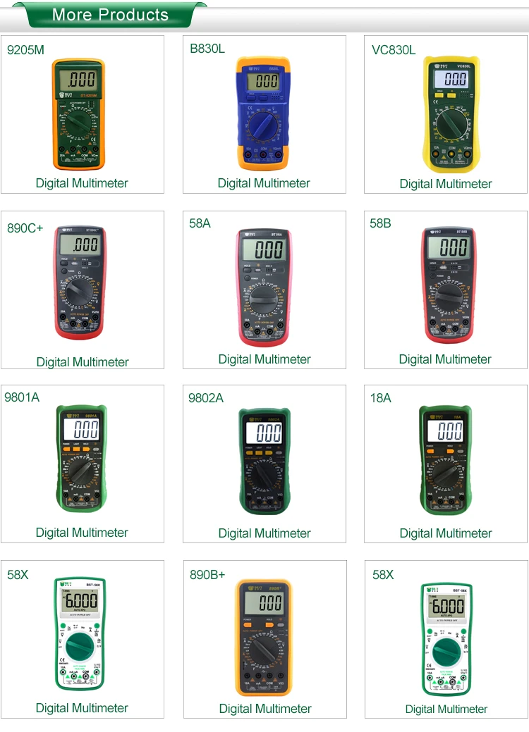 Best- Vc 830l Digital Micro Multimeter - Buy Multimeter,Digital ...