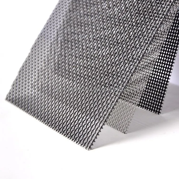 Black Powder Bulletproof Wire Mesh Stainless Steel Security Screen Mesh ...