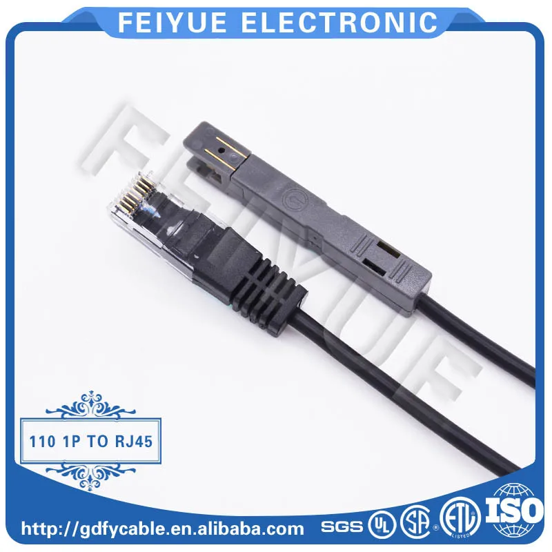 110 To Rj45 Patch Cord 100 To Rj45 Configuration - Buy 110 Patch Cord ...