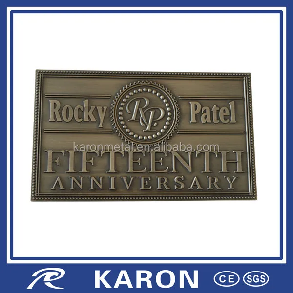 Cheap Wholesale Embossed Brass Plaque With Custom Logo - Buy Brass ...