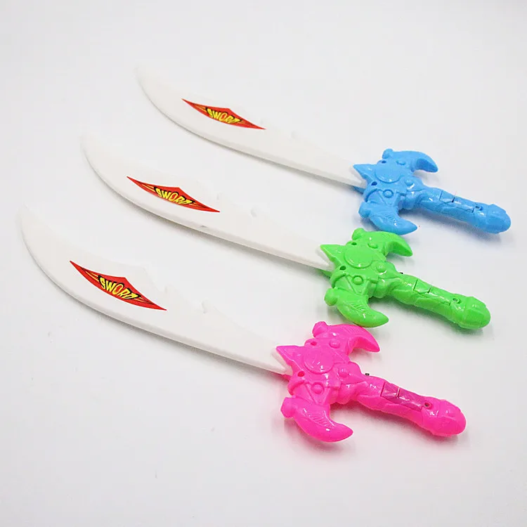 Hot Sale Large Plastic Light Sword Music Colorful Children Toy Blade ...