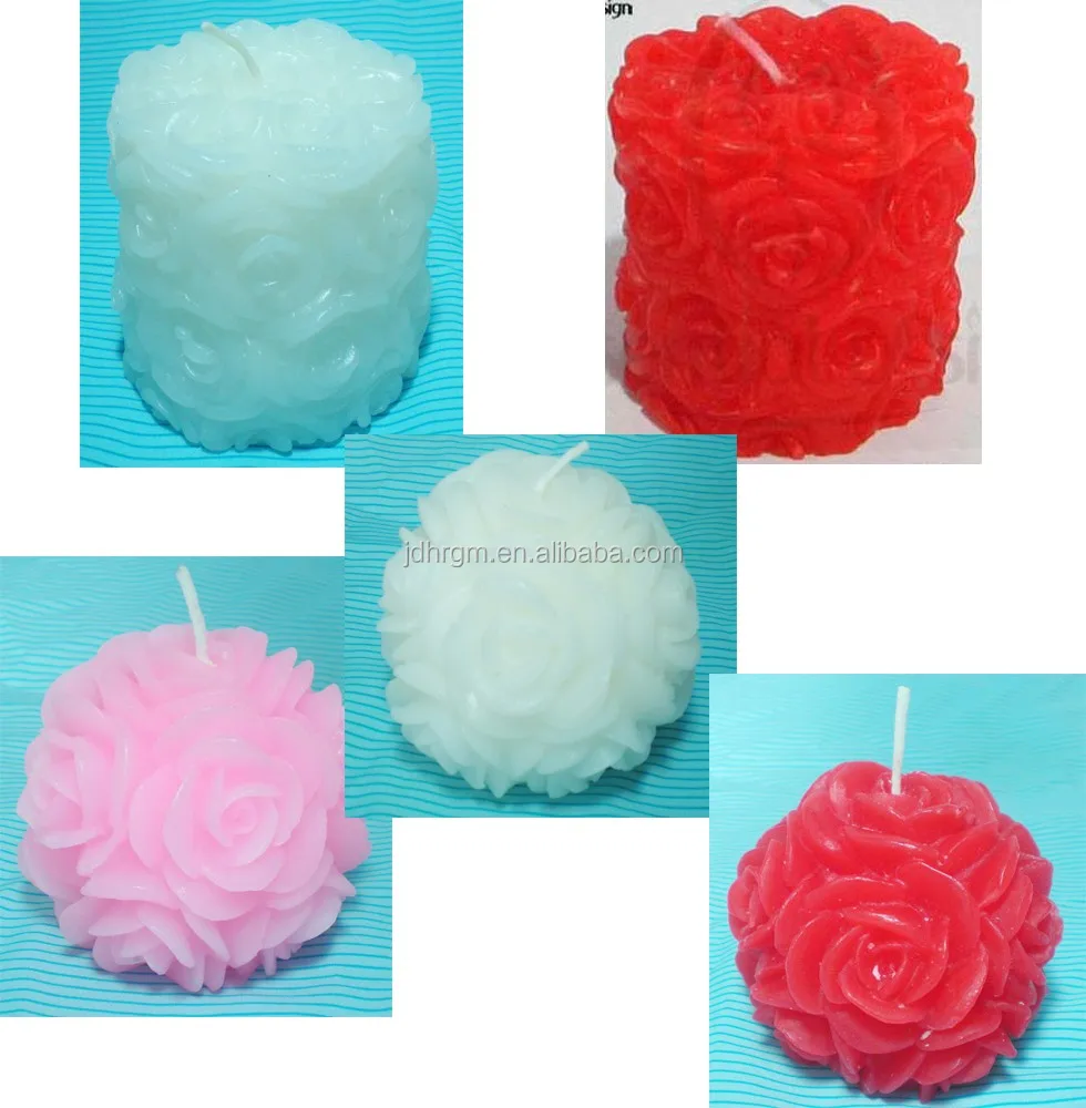 Handmade Colorful Scented Pillar Candles - Buy Pillar Candle,Scented ...