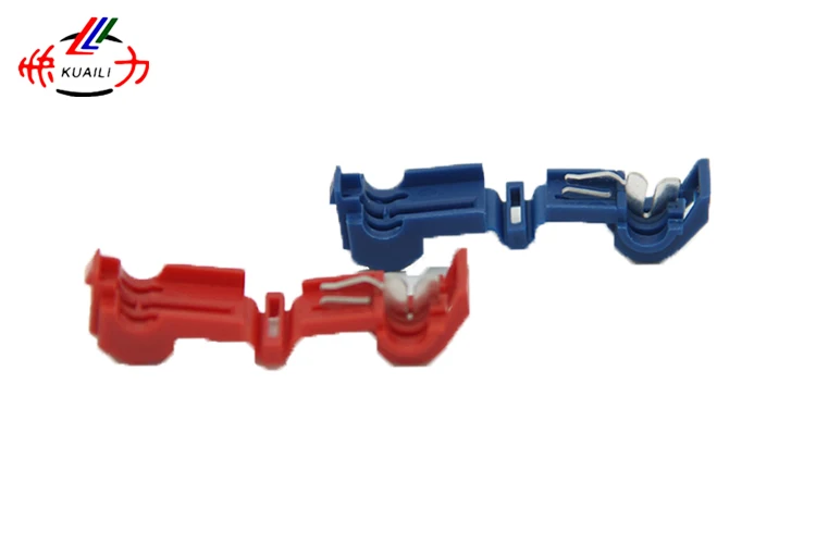 100 Pcs Scotch Lock Quick Splice Connector Terminal Blue Wire ...