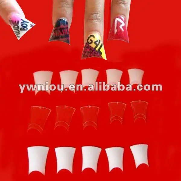 an-41-flare-wide-duck-feet-nail-tips-buy-duck-feet-nail-tips-flare