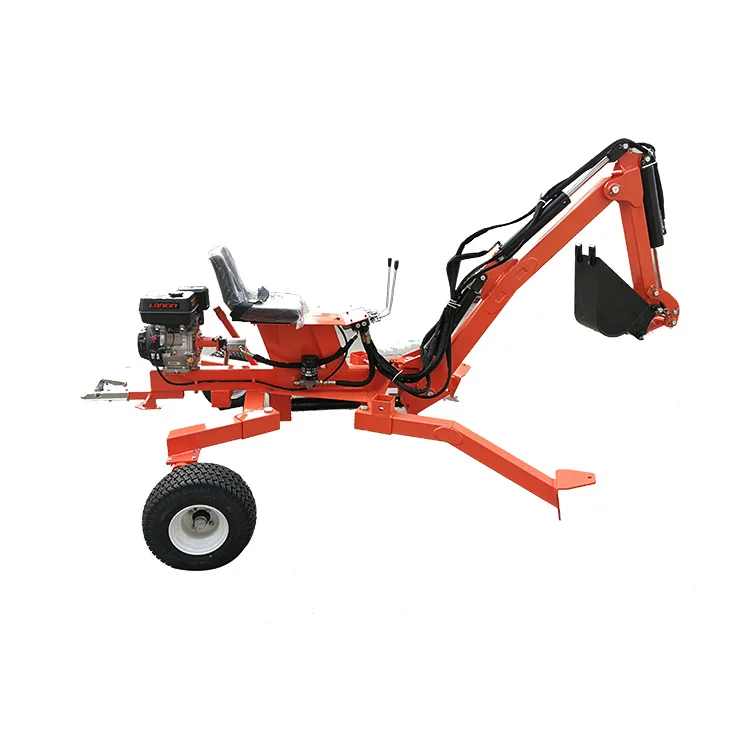 2020 New Design Atv Towable Backhoe For 9/15 Hp Self-powered ...