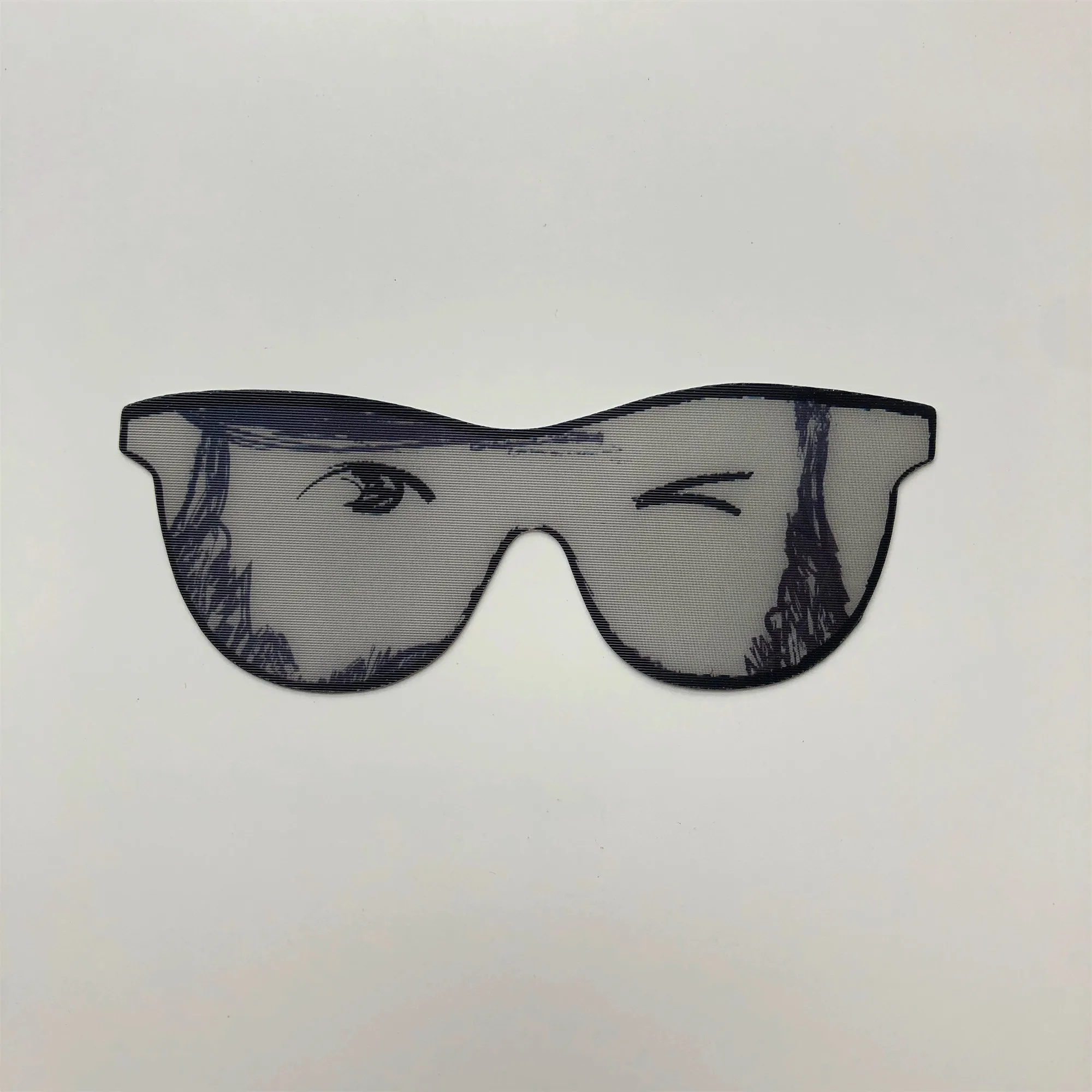 3D Lenticular Label Patch - Custom Soft Patch for T-shirts