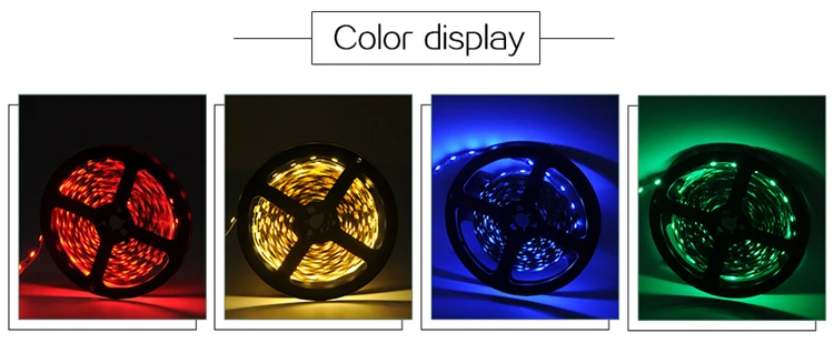 High Quality Single Color Rgb Led Stripe 12v Waterproof Emitting Red ...