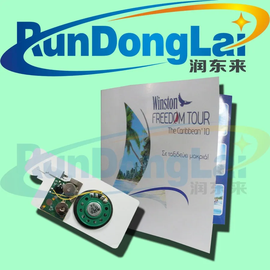 Custom Recordable Sound Module For Greeting Card - Buy Recordable Sound ...