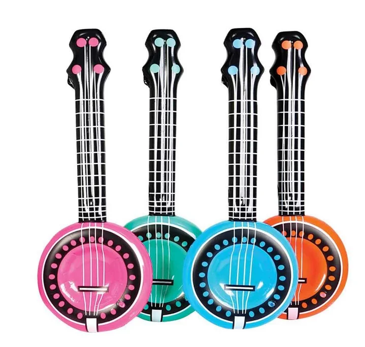 Party Items Inflatable Kids Colorful Plastic Banjo Toys - Buy Chinese ...