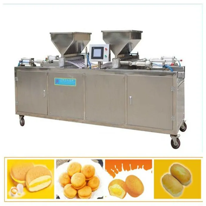Fully Automatic Industrial Cake Production Line; Automatic Cake Making ...
