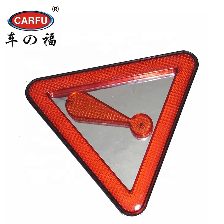 Mini LED Flashing Car Triangle Warning Sign Light - Safety Kit