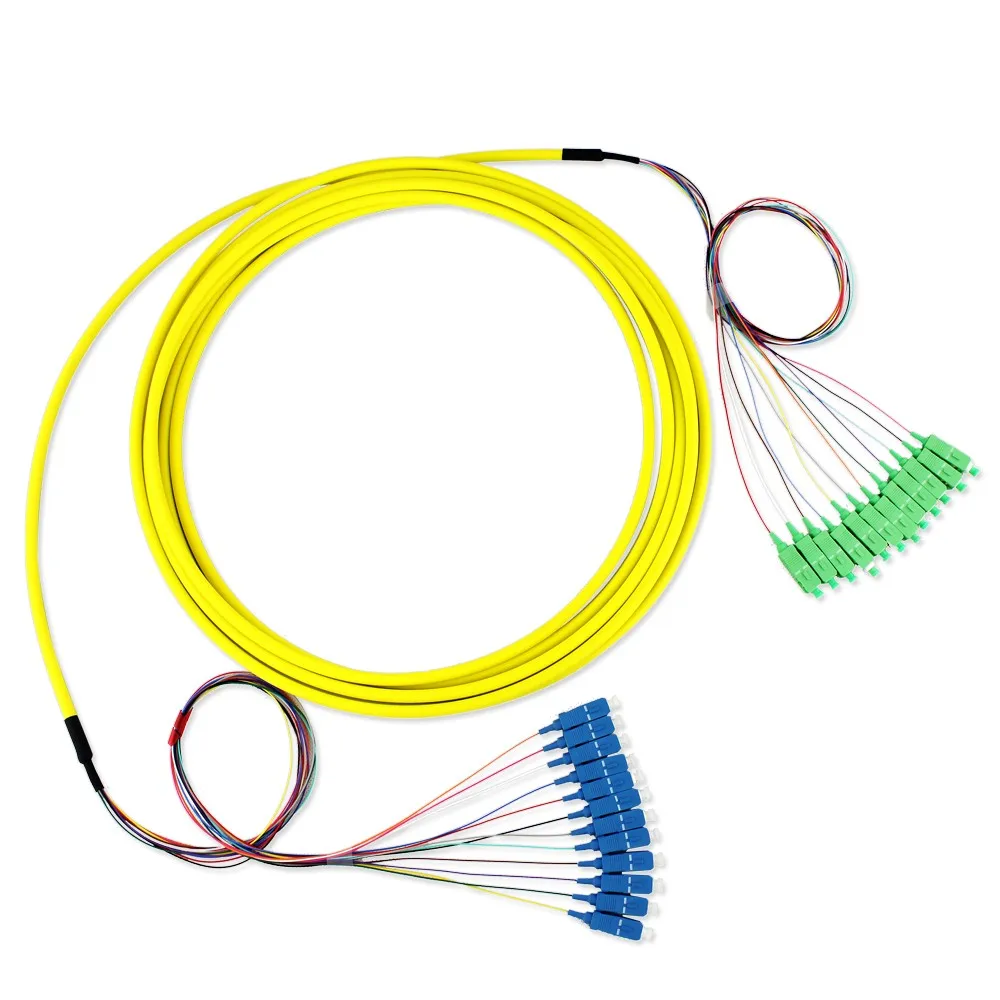 12-core Break Out Sc-apc Sc-upc Fan-out Patch Cords - Buy 12-core Break ...