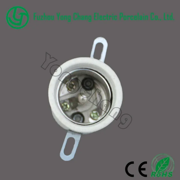 Ceramic Electric Lamp Holder And Threaded Porcelain Light Socket Base ...