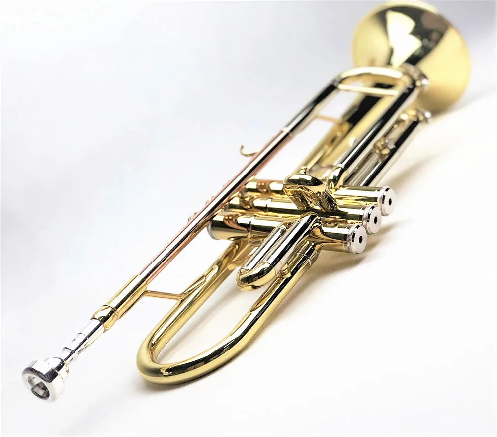 China Brass Bb Key Professional Tromba Trompete Trompeta Trumpet - Buy ...