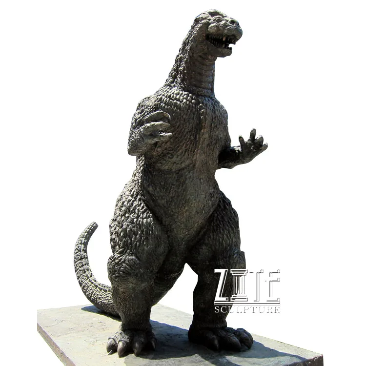 Custom Large Resin Animal Sculpture - Godzilla Statue