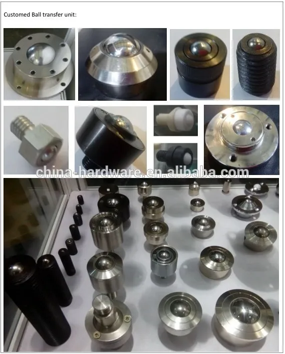 Ball Transfer Caster 12pcs Mini Nylon Ball Transfer Bearing Unit, Table ...