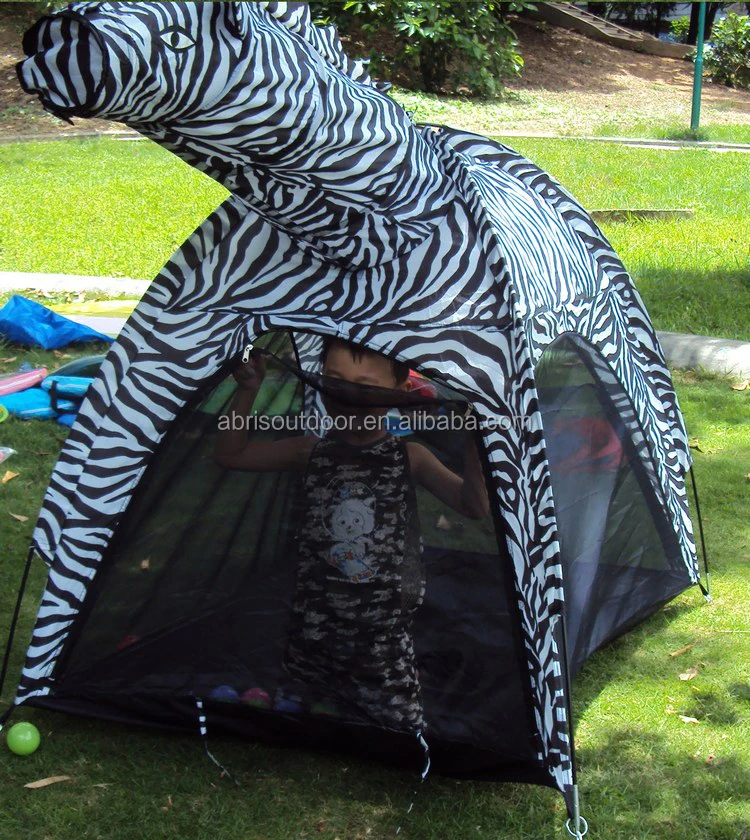Outdoor Zebra Shape Child Play Tent - Buy Child Play Tent,Zebra Shape ...