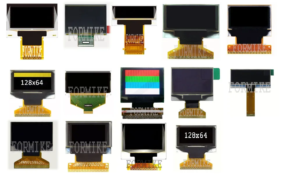 Super Thin 64x32 Pixels Spi Small 0.49 Oled I2c Display With Sh1103 Ic ...