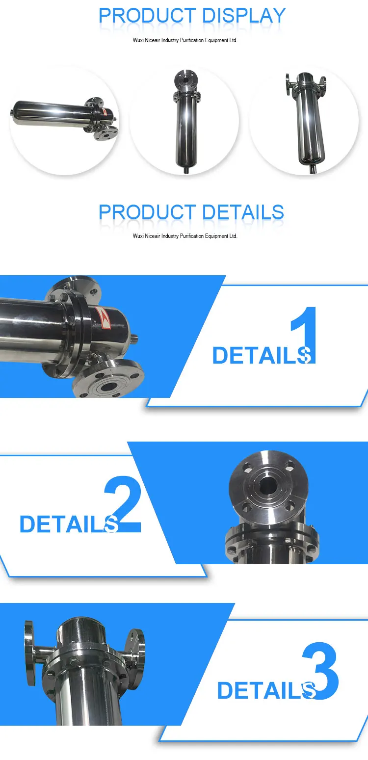 Customize Compressed air Stainless Steel Nitrogen Gas Filter| Alibaba.com