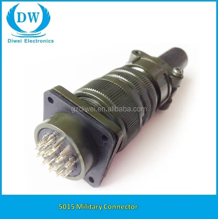 Mil-c-5015 Military Spec 19 Pin Male Round Connector - Buy 5015 ...