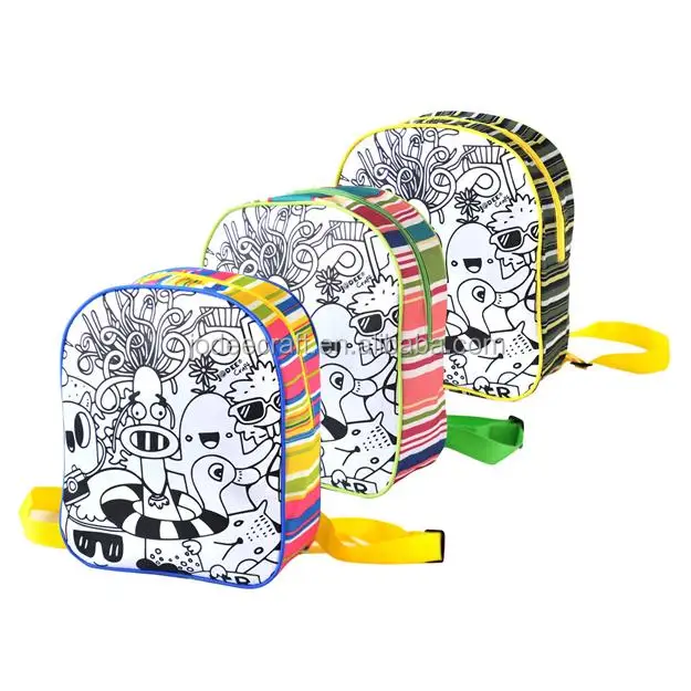 Coloring Your Own Backpack Kit - Buy Coloring Your Own Backpack Kit,Diy ...
