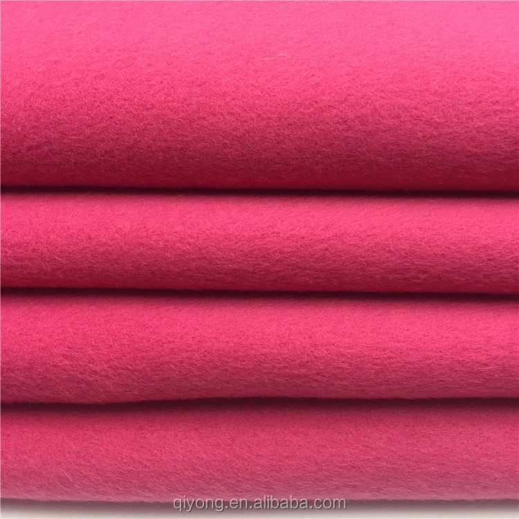 Wholesale Cheap Double Sided Polyester Knitted Woolen Wool Fabric Fake ...