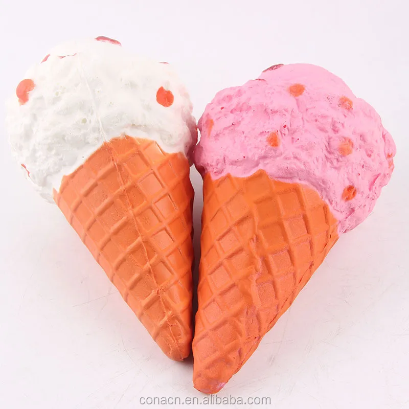 Super Cute Ice Cream Soft Jumbo Squishy Licensed Slow Rising Ice Cream ...