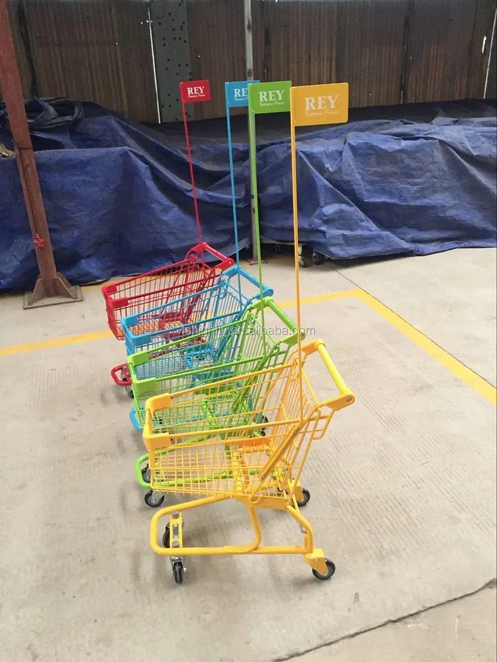 Shop Our MOQ 20 PCS 34L Portable Children’s Shopping Cart