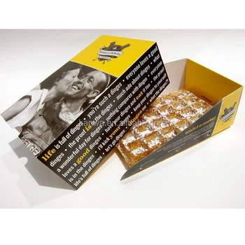 High Quality Take Away Waffle Paper Box With Cover - Buy Waffle Paper ...