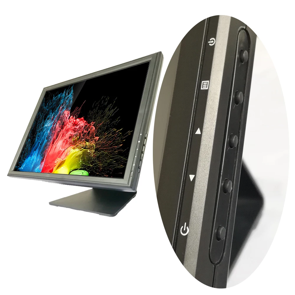 17 Inch Touch Screen Led Monitor Pos Tft Lcd Touchscreen 1024 X 768 ...