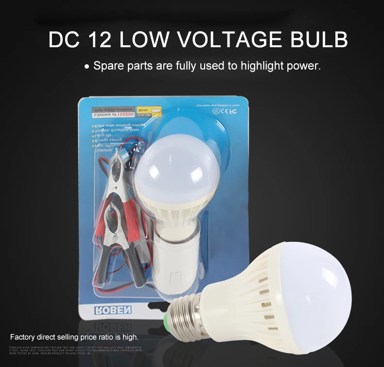12V DC LED Light Bulbs - Efficient and Reliable Lighting