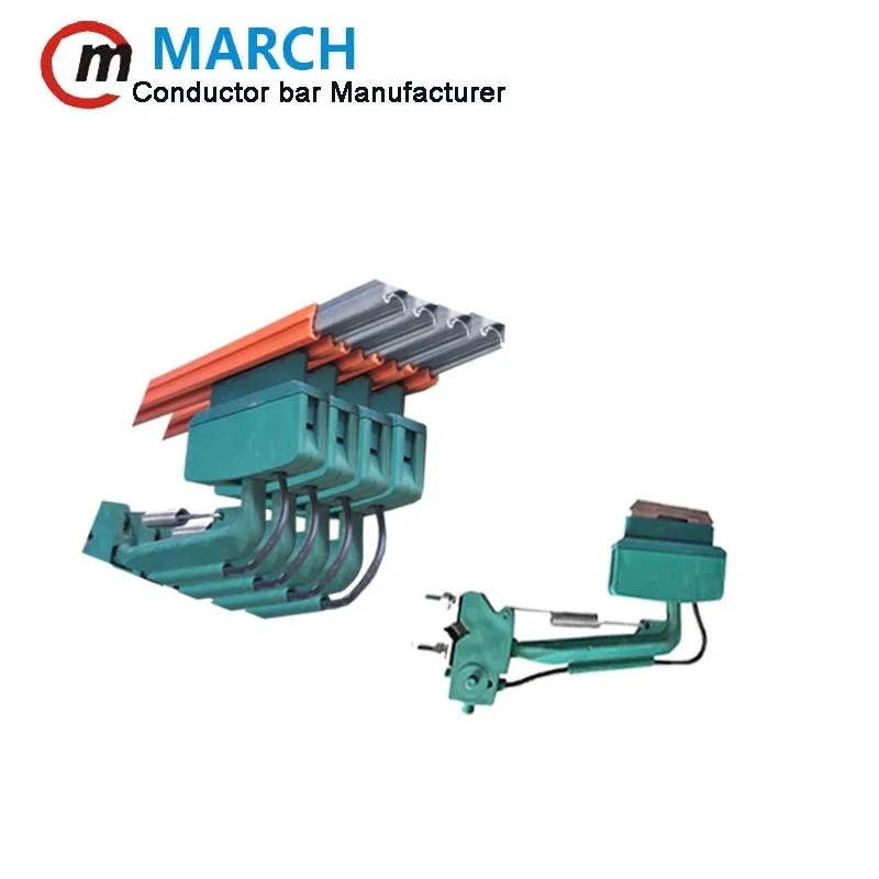 March 100A Crane Bus Bar Current Collector for Overhead Crane