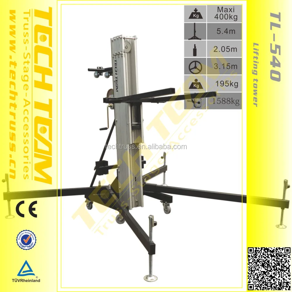 Truss Stand Line Array Truss TL-540 - 5.4M Height, 400KG Load