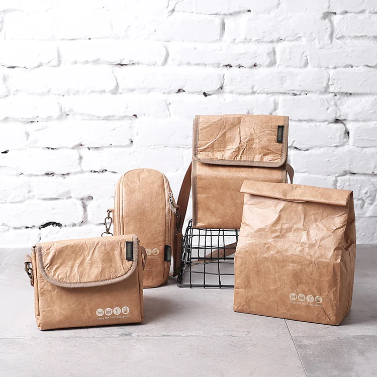 Eco Friendly Insulated Food Paper Bag Cooler With Customized Logo - Buy ...