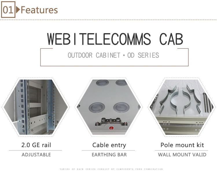 Outdoor CCTV Cabinet - IP55 Protection & 4U to 18U Capacity