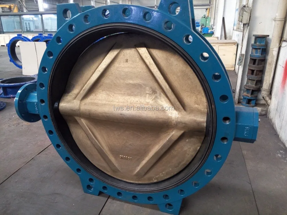 Dn1200 Pn16 Bronze C95500 U Type Butterfly Valve With Nylon 11 Coating ...