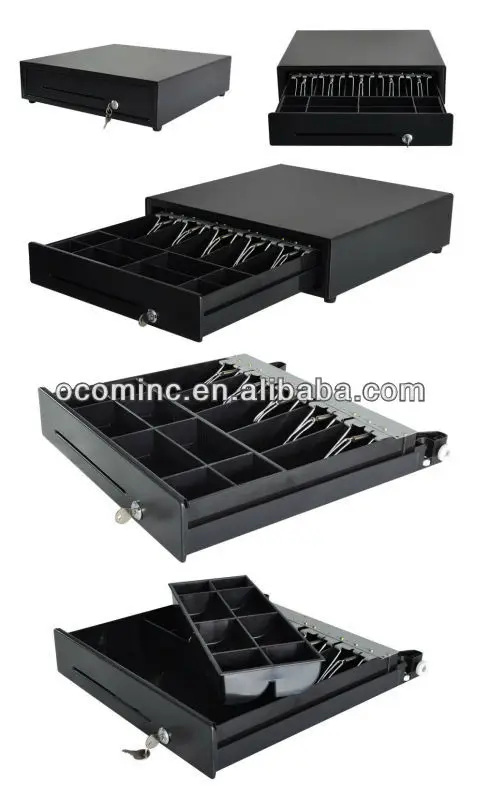 Usb Port Safe Bill Cash Drawer With 3 Lock Pos Cash Drawer Auto Or ...