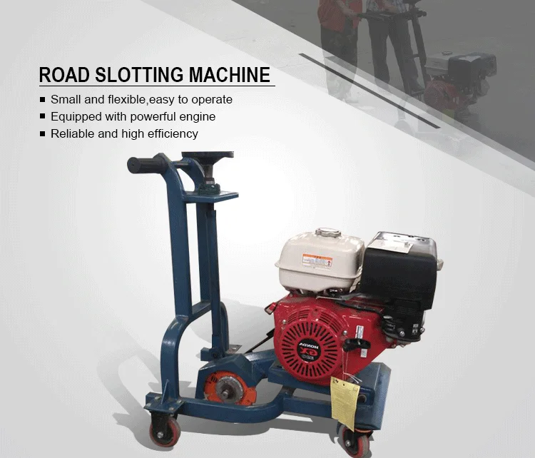 Portable Highway Pavement Grooving Machine Road Slotting Machine - Buy ...