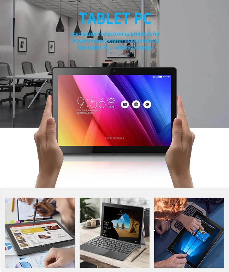 Oem Shenzhen Tablet 10 Inch Android 8.1 Quad Core Sd Slot+mini Usb+3 ...