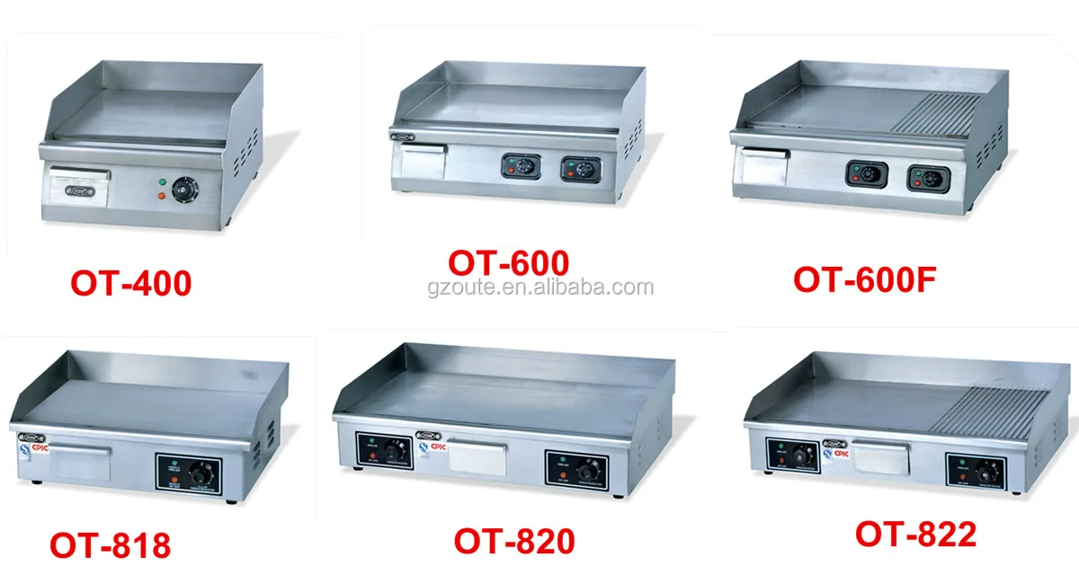 New Model Gas Counter Top Griddle Stainless Steel Flat Plate Gas Grill ...