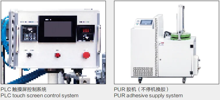 BF350B-PUR-IV Split Type Lamination PUR Adhesive Veneer Profile ...