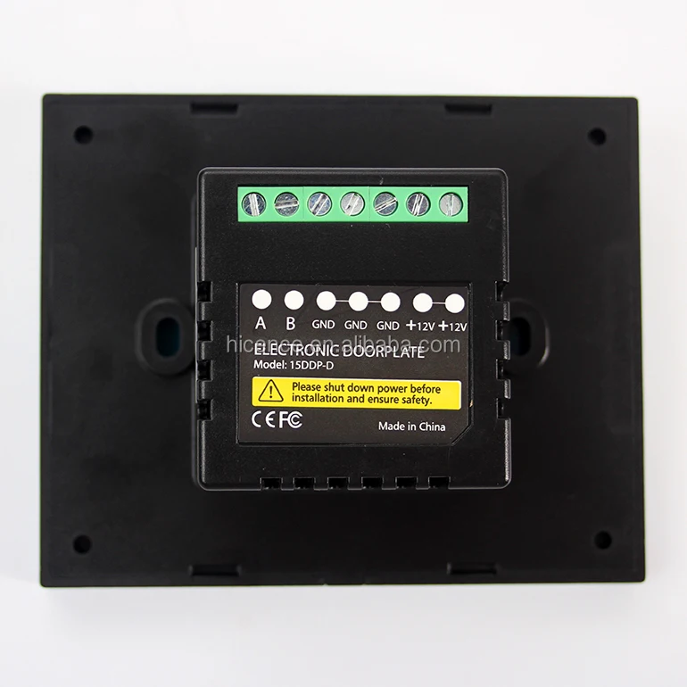 White Crystal Touch 9v-24v Modbus 8 Gang Light Control Switch With ...