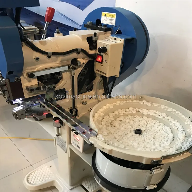 Automatic Button Attaching Holl Sewing Machine - Video Inspection