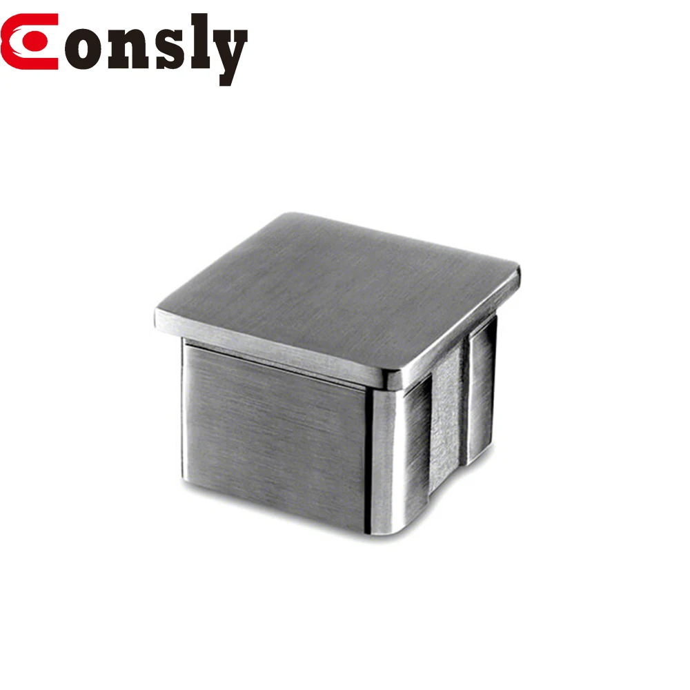 Stainless Steel Handrail End Cap For Square Tube - Buy Stainless Steel ...