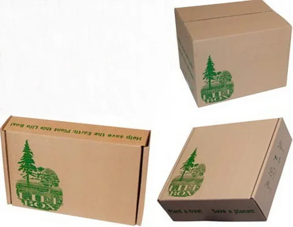 Black Printed E Flute Corrugated Roll End Tuck Top Dust Flaps Box - Buy ...